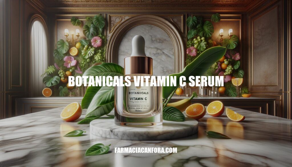 Unlocking Radiant Skin with Botanicals Vitamin C Serum