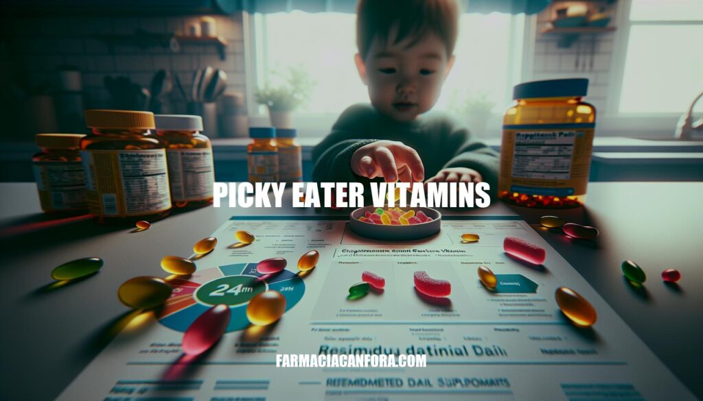 Picky Eater Vitamins: Ensuring Balanced Nutrition for Selective Eaters