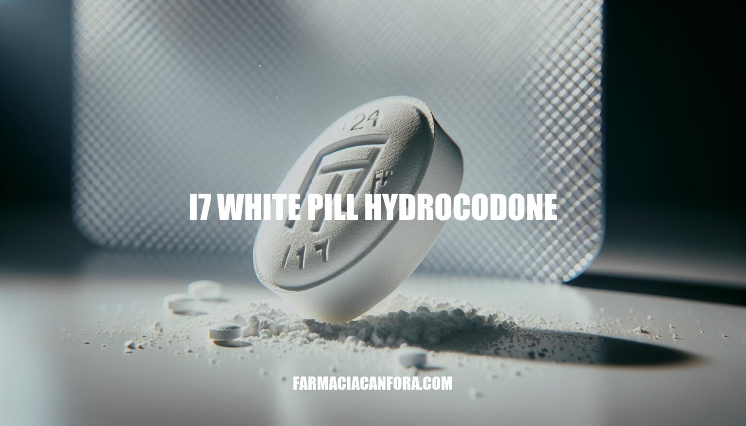 I7 White Pill Hydrocodone: Understanding Its Uses, Effects, and Precautions