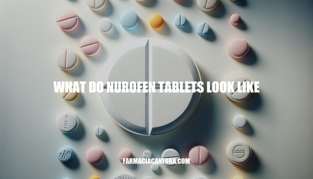 What Do Nurofen Tablets Look Like: A Visual Guide