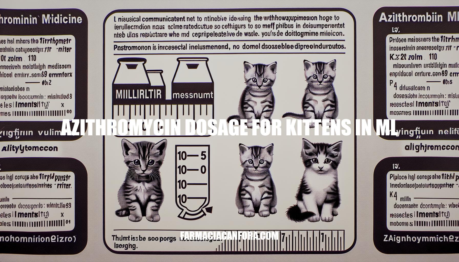 Azithromycin Dosage for Kittens: A Guide to Safe and Effective ...