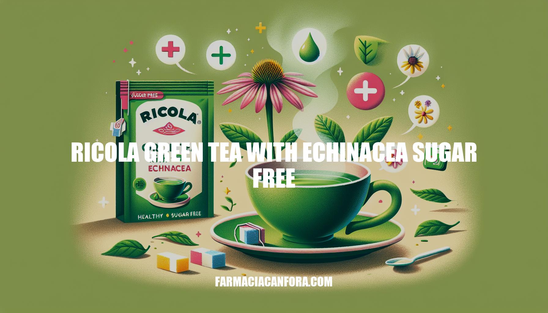 Ricola Green Tea with Echinacea Sugar Free: Natural Cough Relief