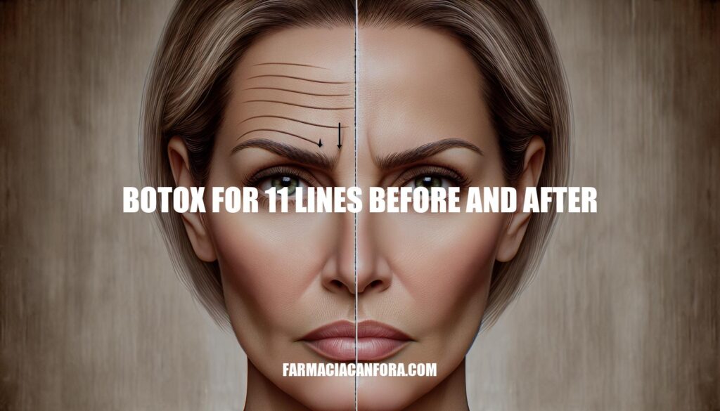 Botox for 11 Lines Before and After: A Comprehensive Guide