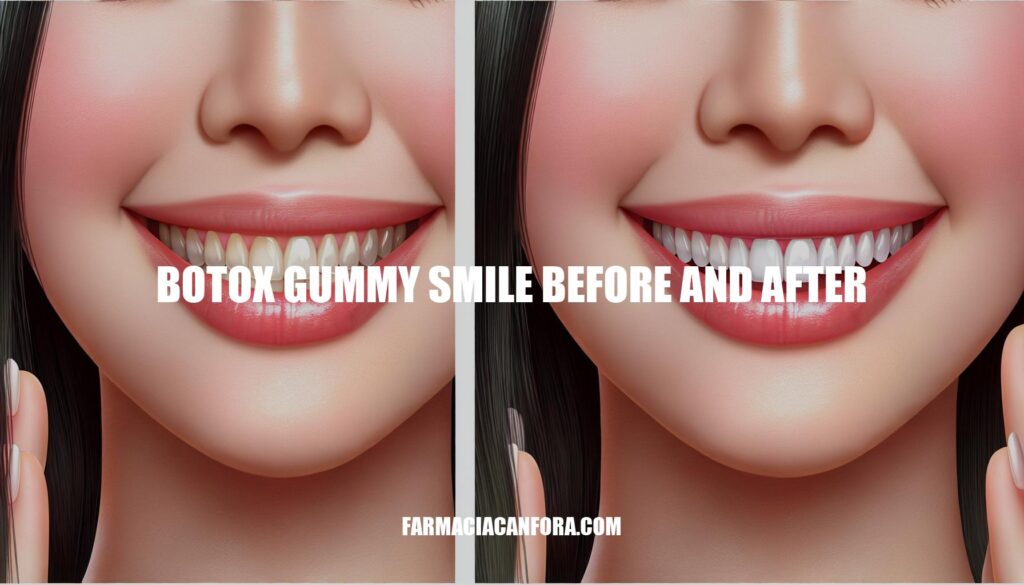 Botox Gummy Smile Before and After: A Comprehensive Guide