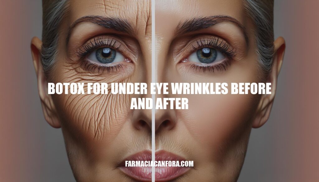 Botox for Under Eye Wrinkles: Before and After Results