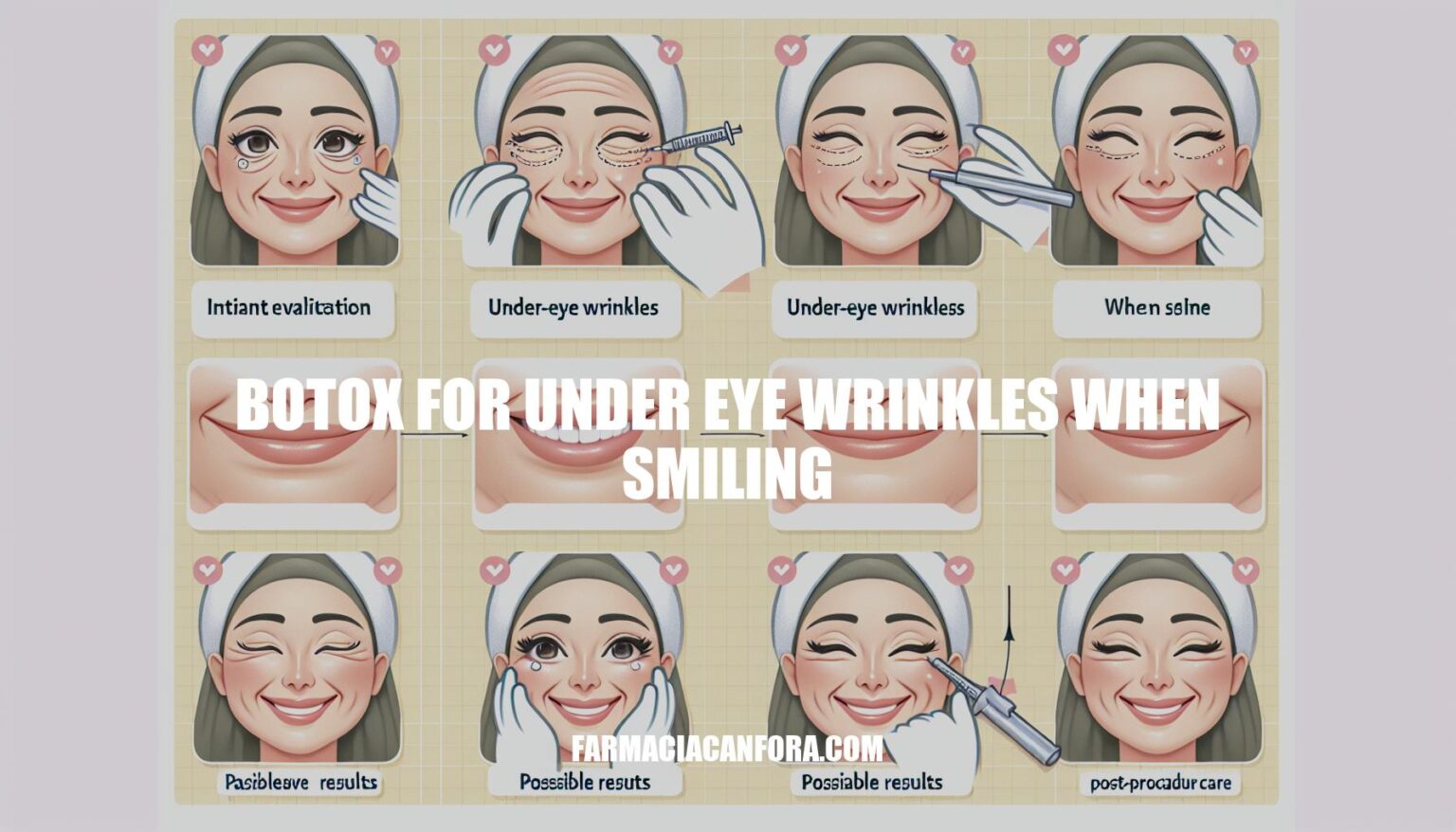 Botox for Under Eye Wrinkles When Smiling: A Non-Invasive Solution