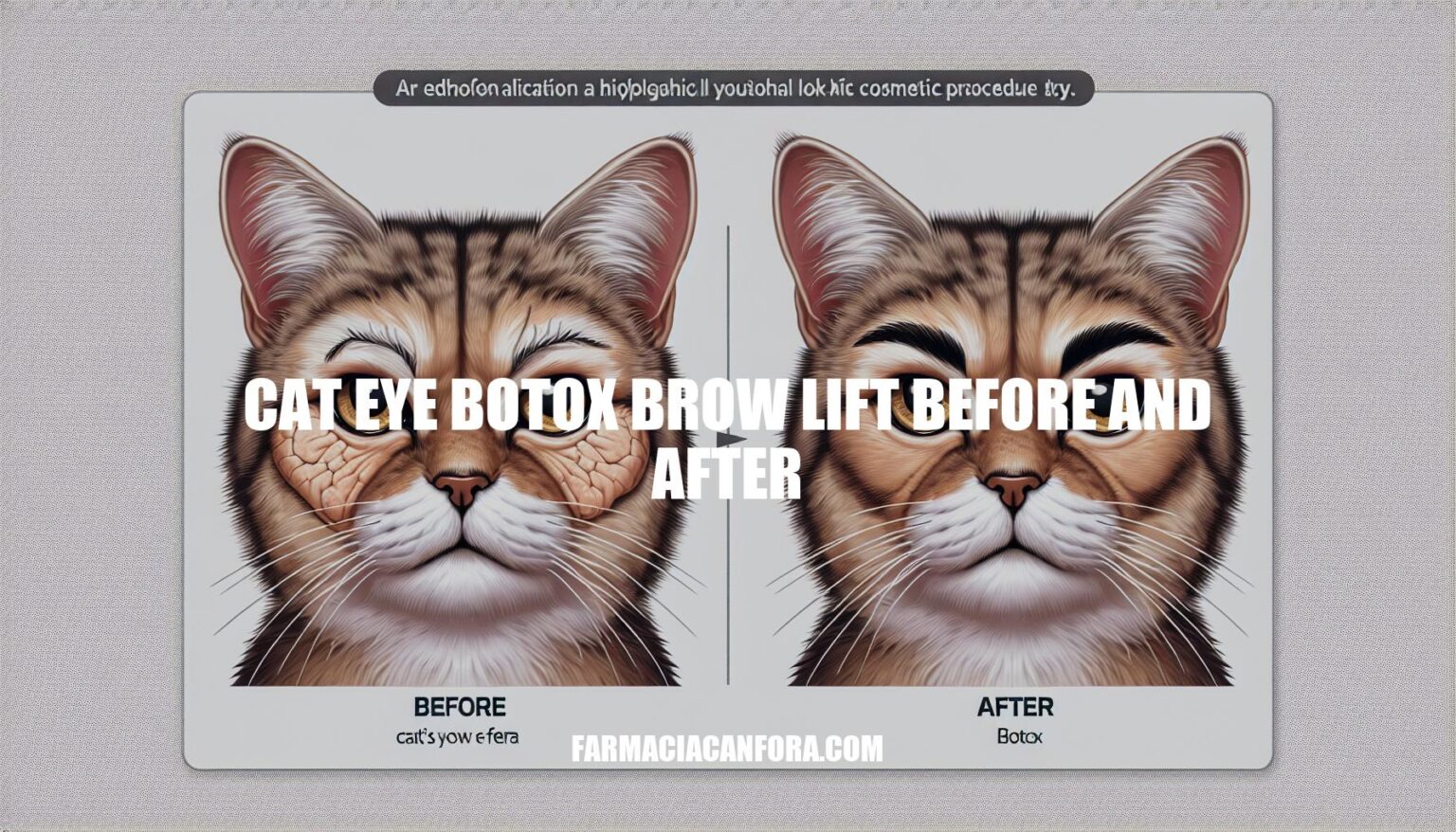 Cat Eye Botox Brow Lift: Before & After Results