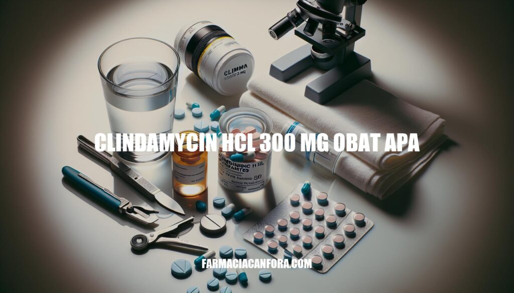Clindamycin HCL 300mg: Antibiotic Medication for Bacterial Infections