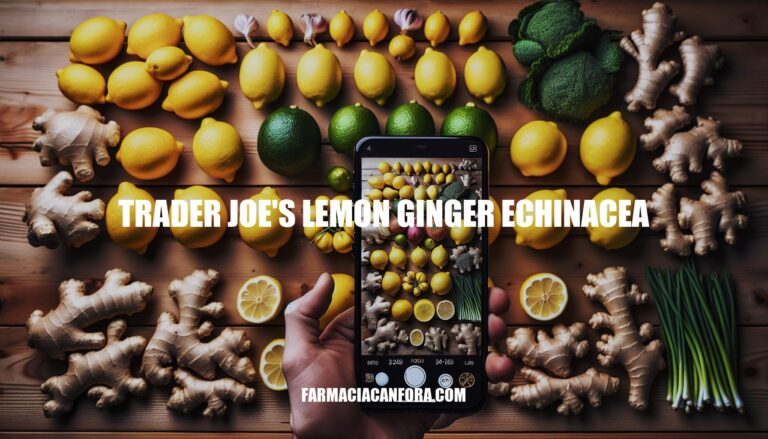 Discover Trader Joe's Lemon Ginger Echinacea Benefits
