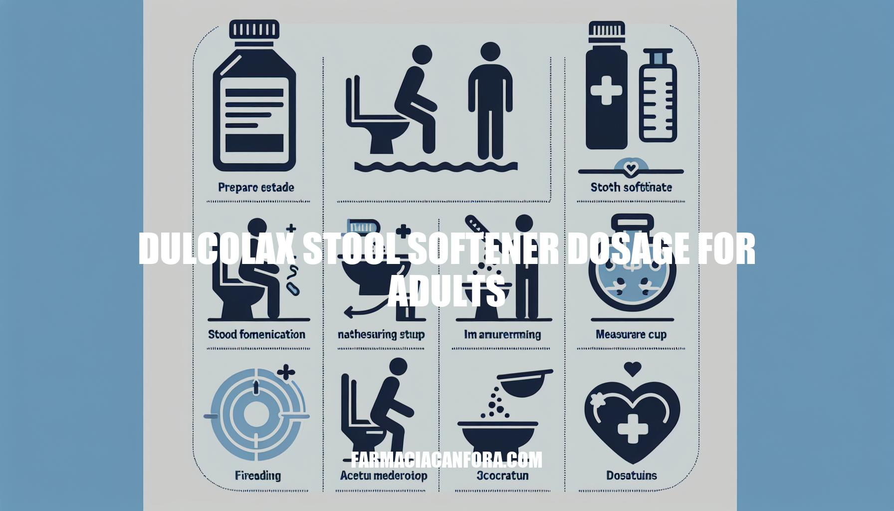 Dulcolax Stool Softener Dosage for Adults: A Comprehensive Guide