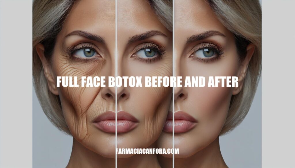 Full Face Botox Before and After: Transforming Your Facial Appearance