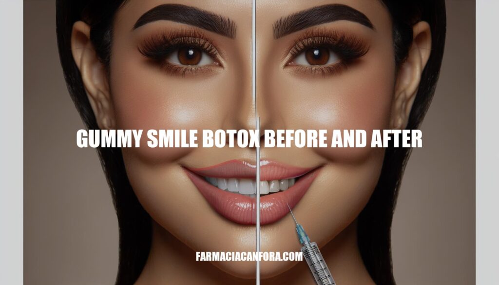 Gummy Smile Botox Before and After: A Comprehensive Guide