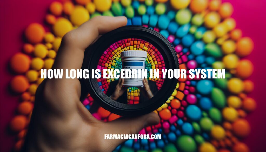 How Long Does Excedrin Stay In Your System