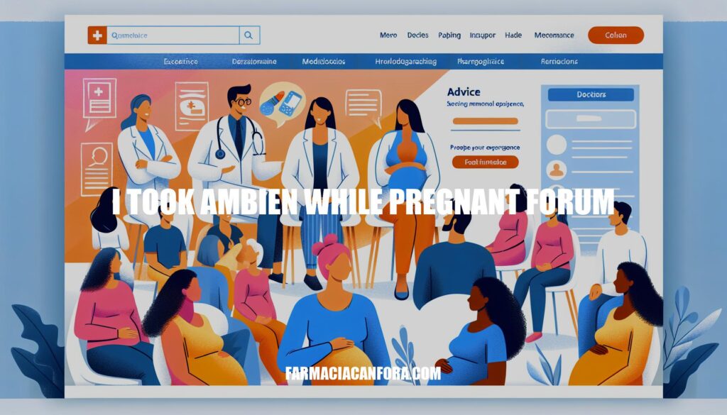 Ambien During Pregnancy: Forum Discussions and Expert Insights