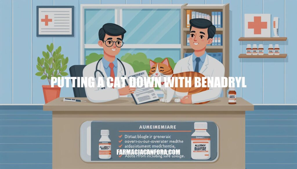 Euthanizing a Cat with Benadryl: Risks, Alternatives, and Considerations
