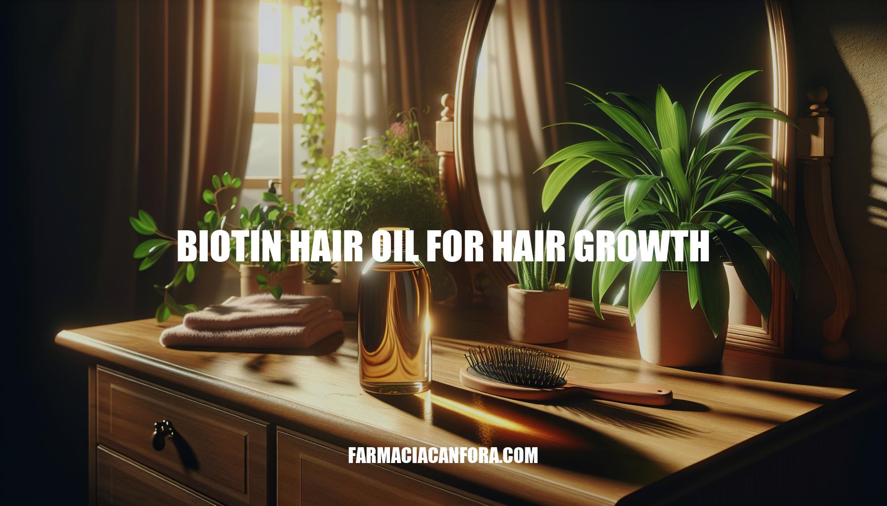Biotin Hair Oil for Hair Growth: Unlocking Stronger, Healthier Locks