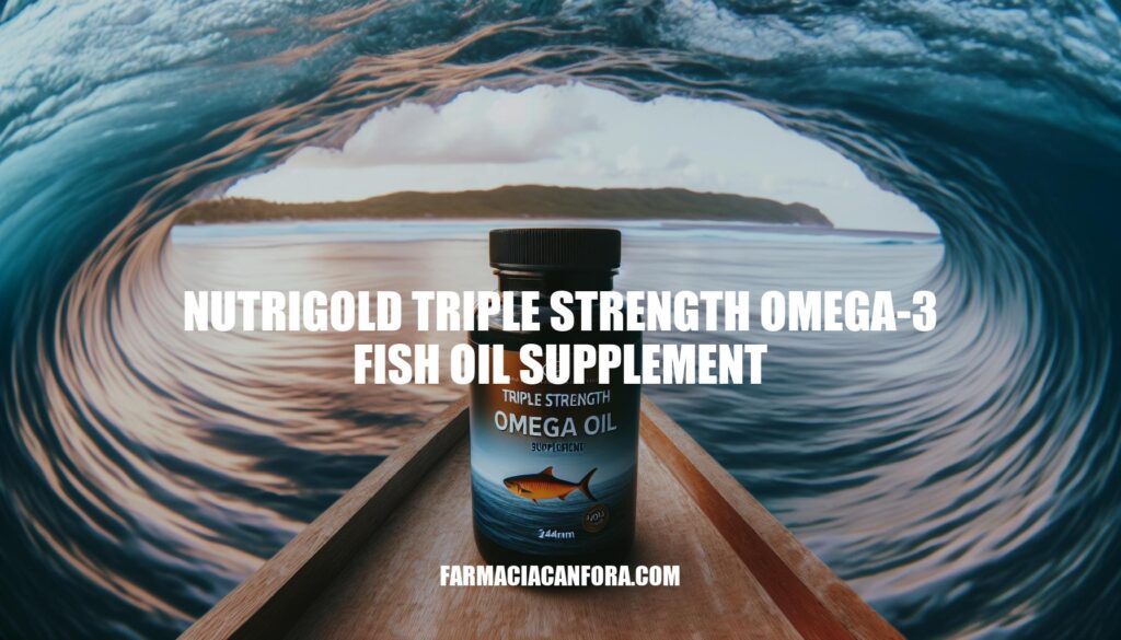 Nutrigold Triple Strength Omega-3 Fish Oil Supplement Review: Unlocking ...