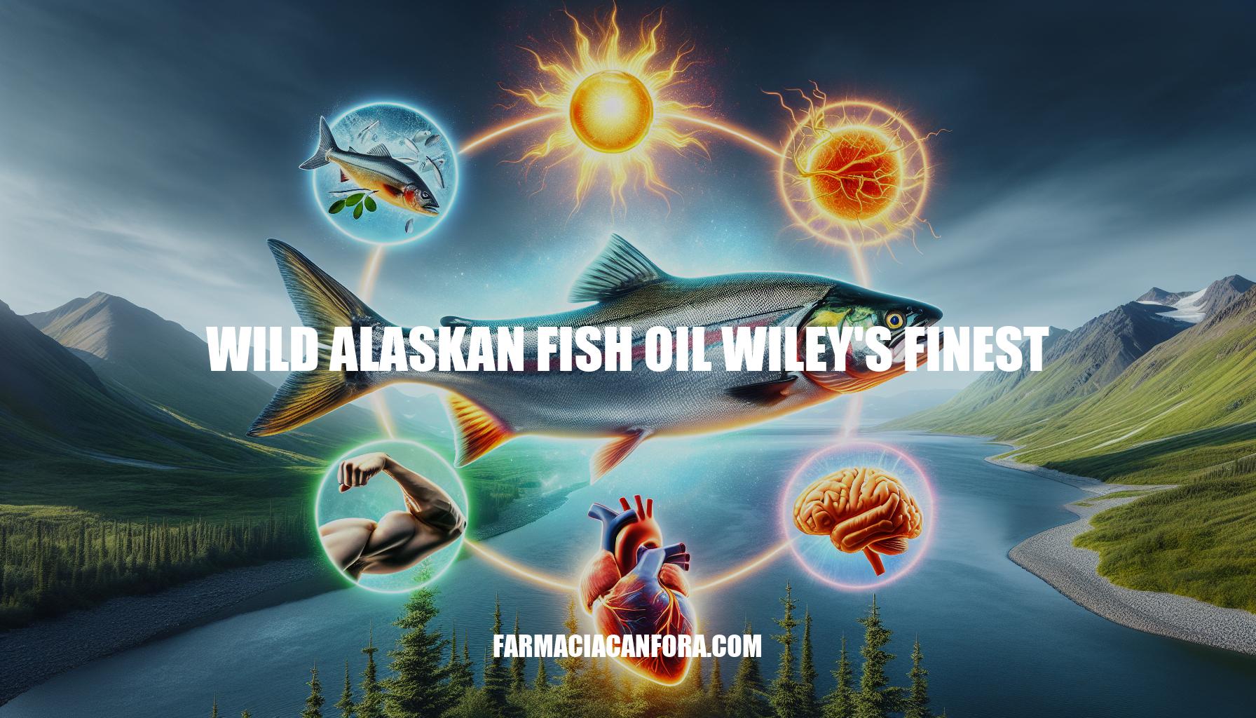 Wild Alaskan Fish Oil Wiley's Finest: Unlocking Optimal Health
