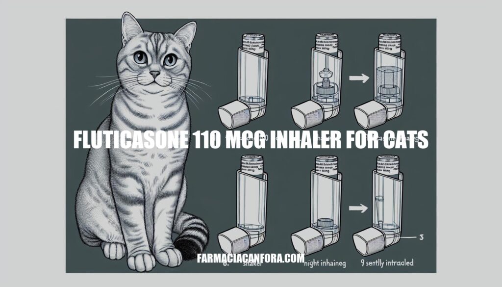 Fluticasone 110 mcg Inhaler for Cats: Effective Relief from Feline ...