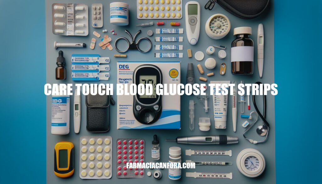 Care Touch Blood Glucose Test Strips: Accurate Diabetes Management Made ...