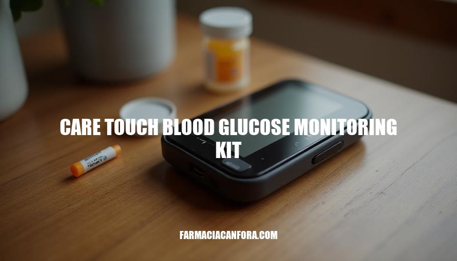 Care Touch Blood Glucose Monitoring Kit: Accurate Diabetes Management ...