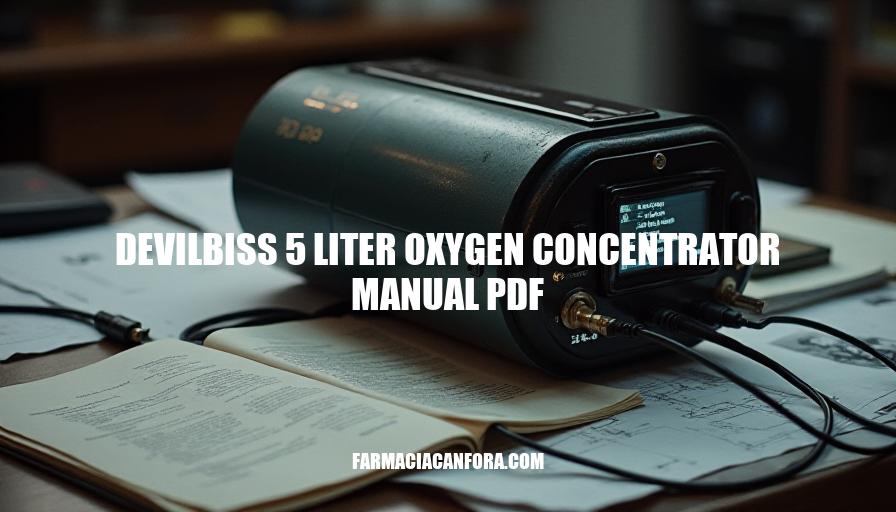 Devilbiss 5 Liter Oxygen Concentrator Manual PDF Download