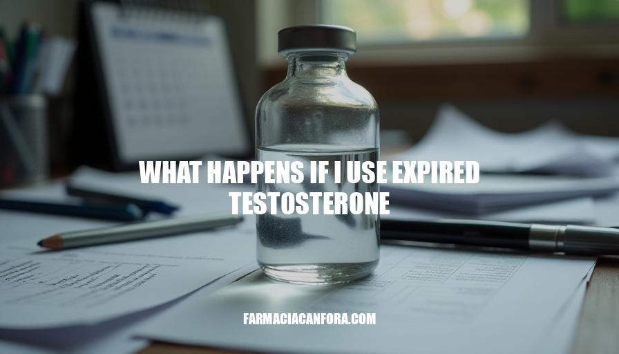 Risks of Using Expired Testosterone: What Happens If I Use Expired ...