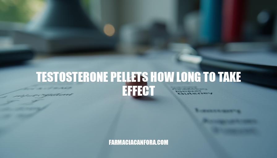 Testosterone Pellets: How Long Do They Take to Work?