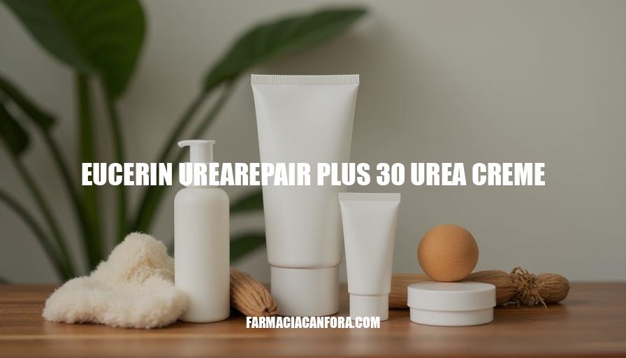 Eucerin UreaRepair Plus 30% Urea Cream for Dry, Rough Skin